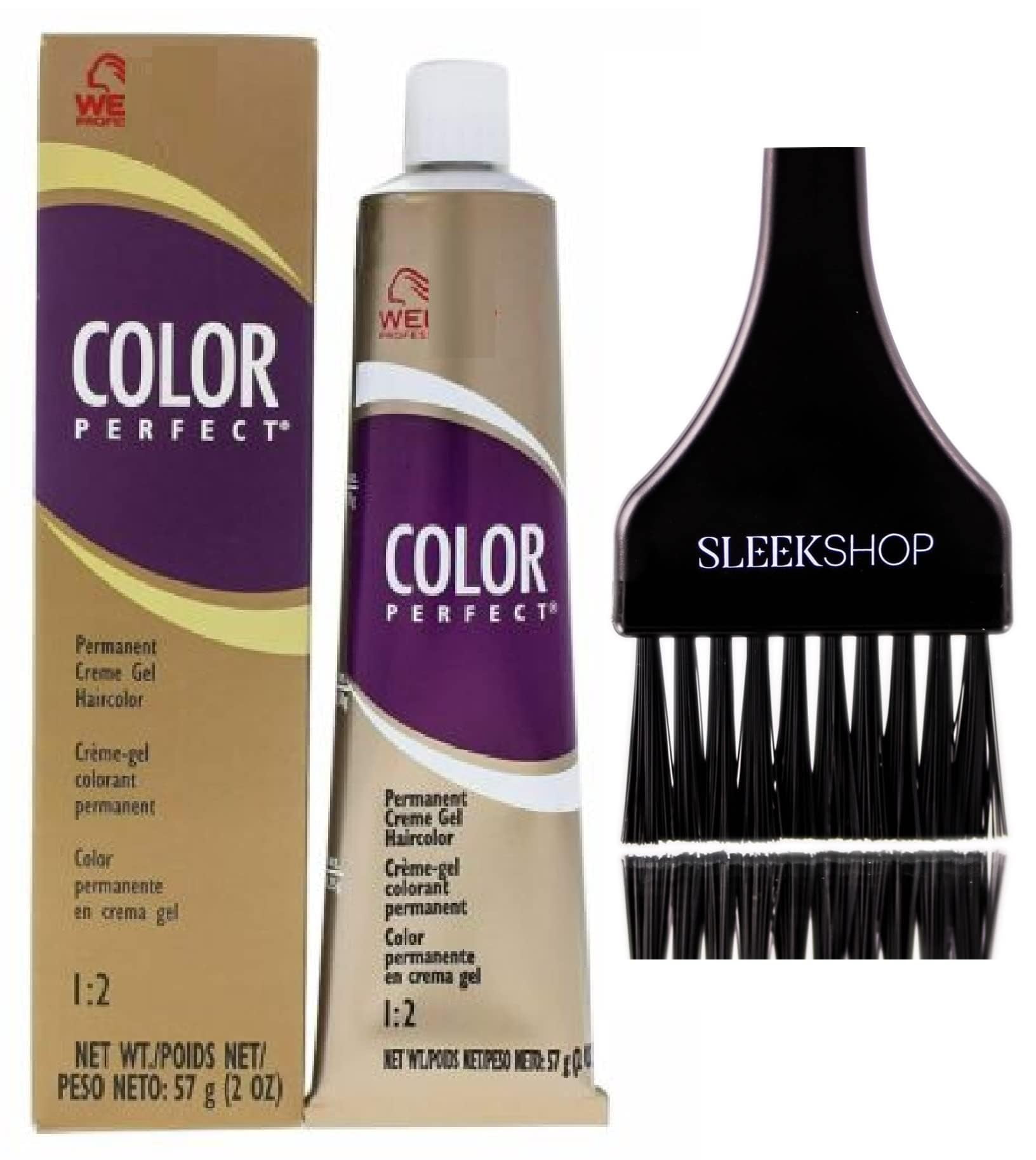 6/3 (6G) Dark Golden Blonde , WELLA Color Perfect Permanent Creme Gel ...