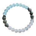 6.3-7.8 Inch Healing Stone Bead Bracelet for Women Natural Gemstones ...