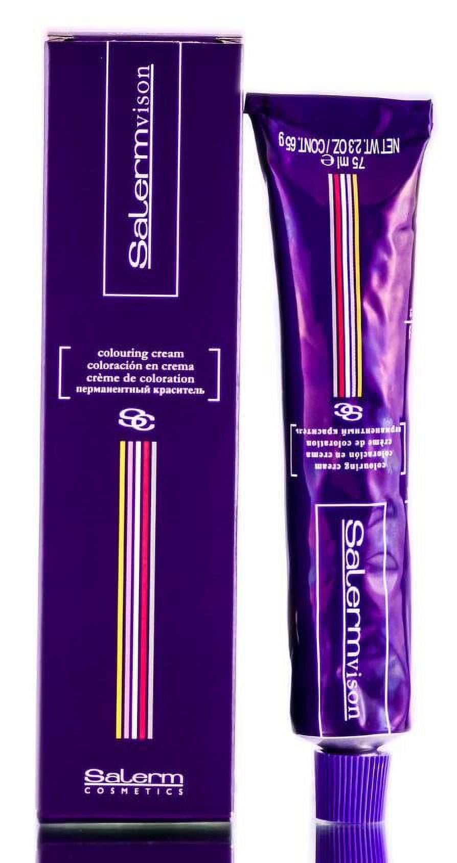 6-3 - Dark Golden Blond , Salerm Vison Permanent Coloring Cream (2.3 oz ...