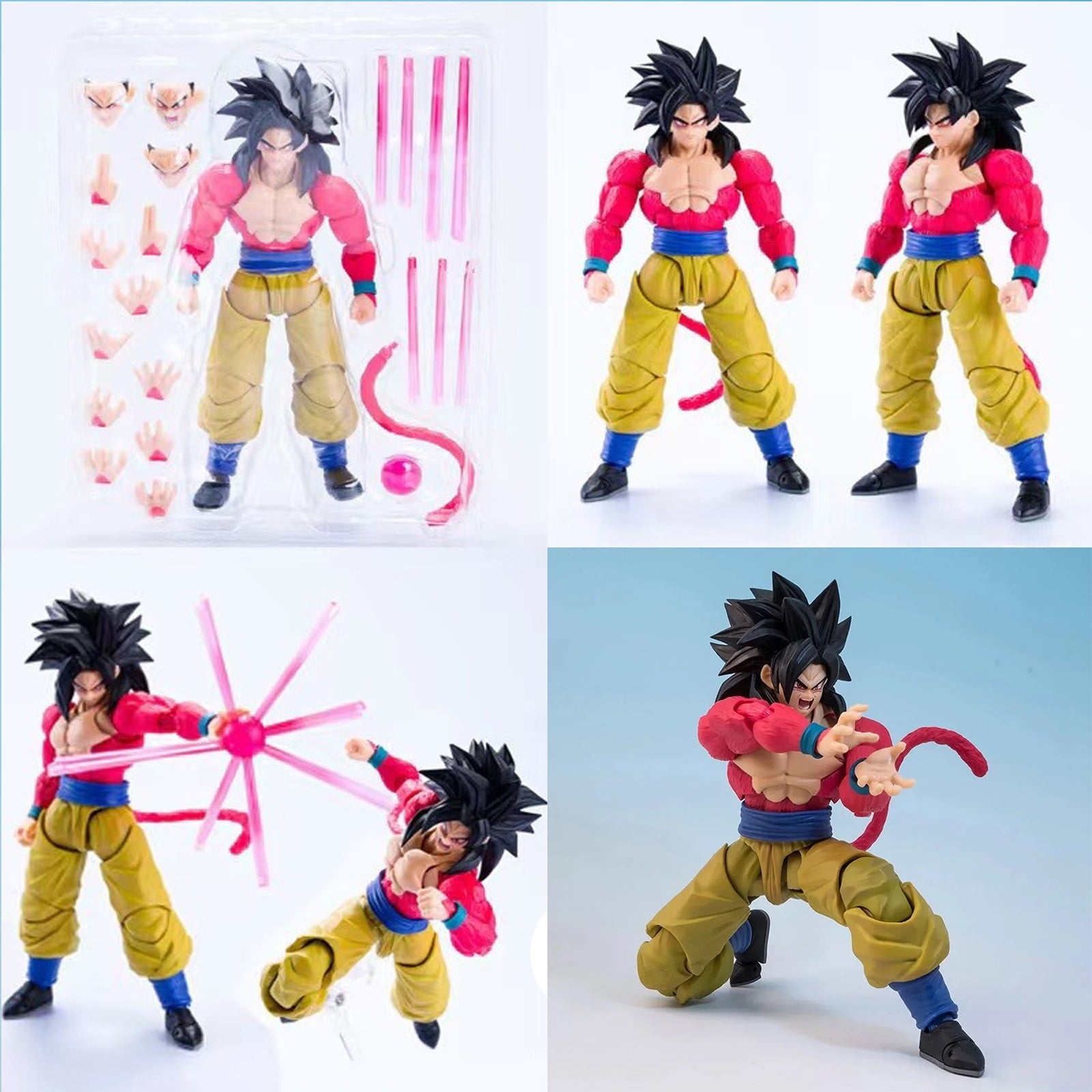 6.3" Dragon Ball Action Figure Collection Statue Model Toy Gift, Dragon ...