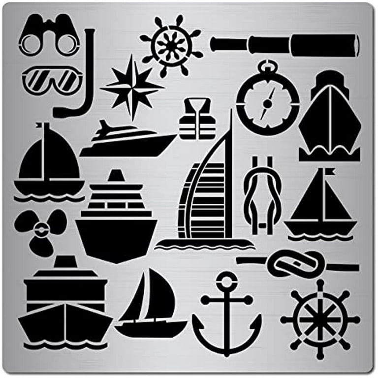 Nautical Stencil Patterns
