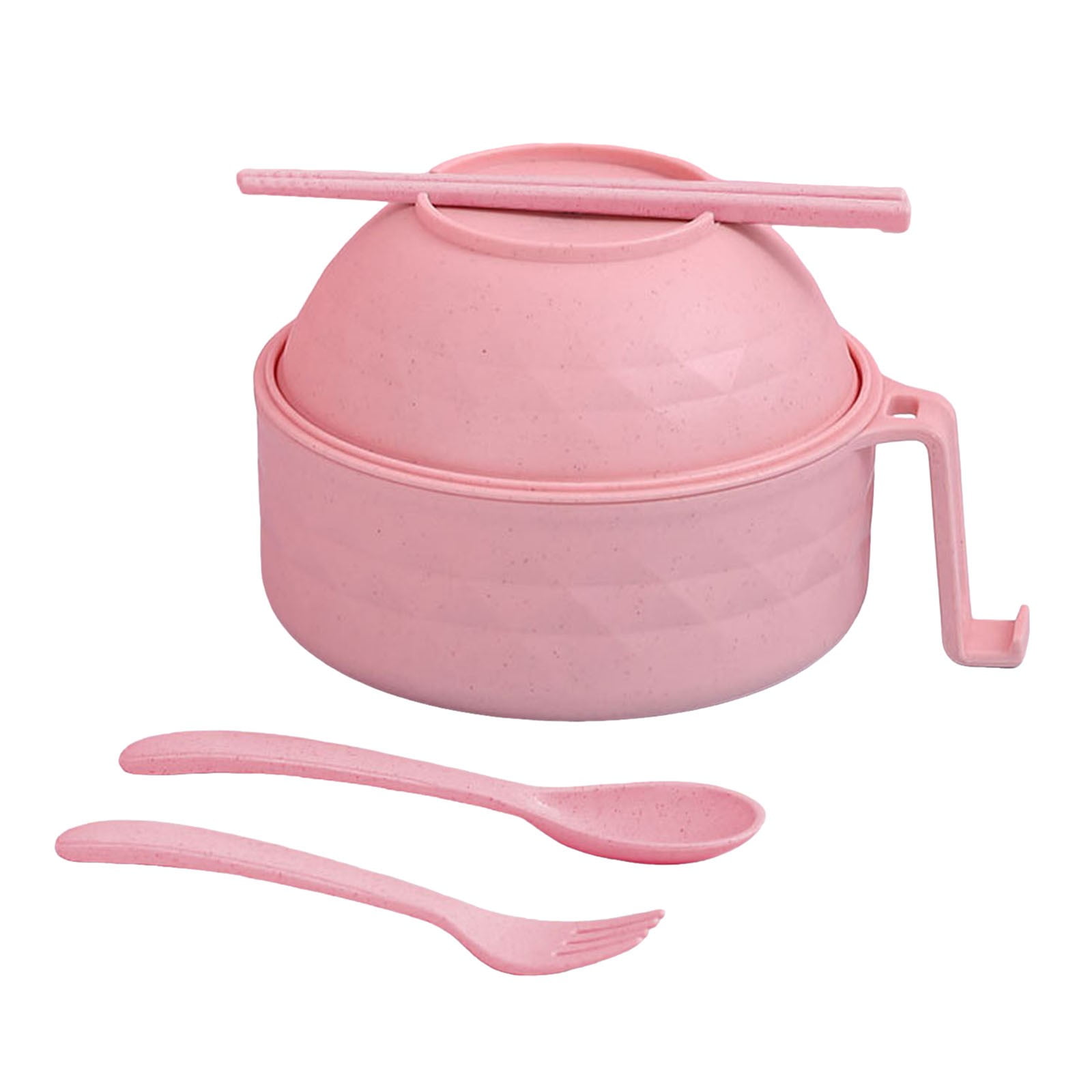 6.3'' Microwave Ramen Bowl, Microwave Soup Containers with Chopsticks ...