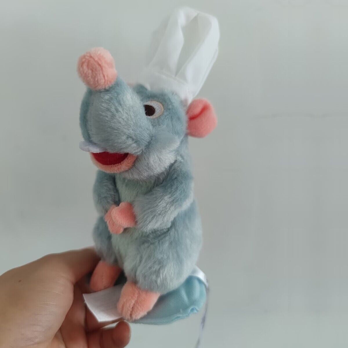 6.3" NEW Cartoon Rat King Chef Remy Magnetic Shoulder Pal Plush Doll ...