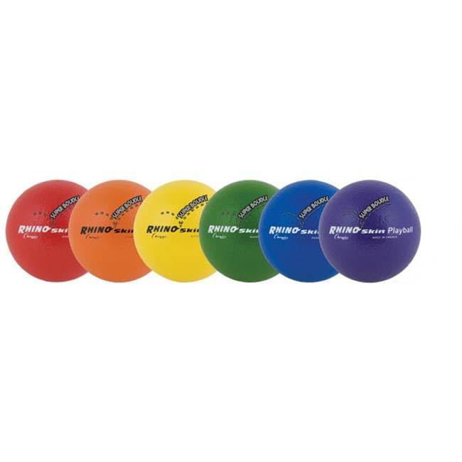 6.3 in. Rhino Skin Ball Set, Multicolor - Set of 6 - 165 g - Walmart.com