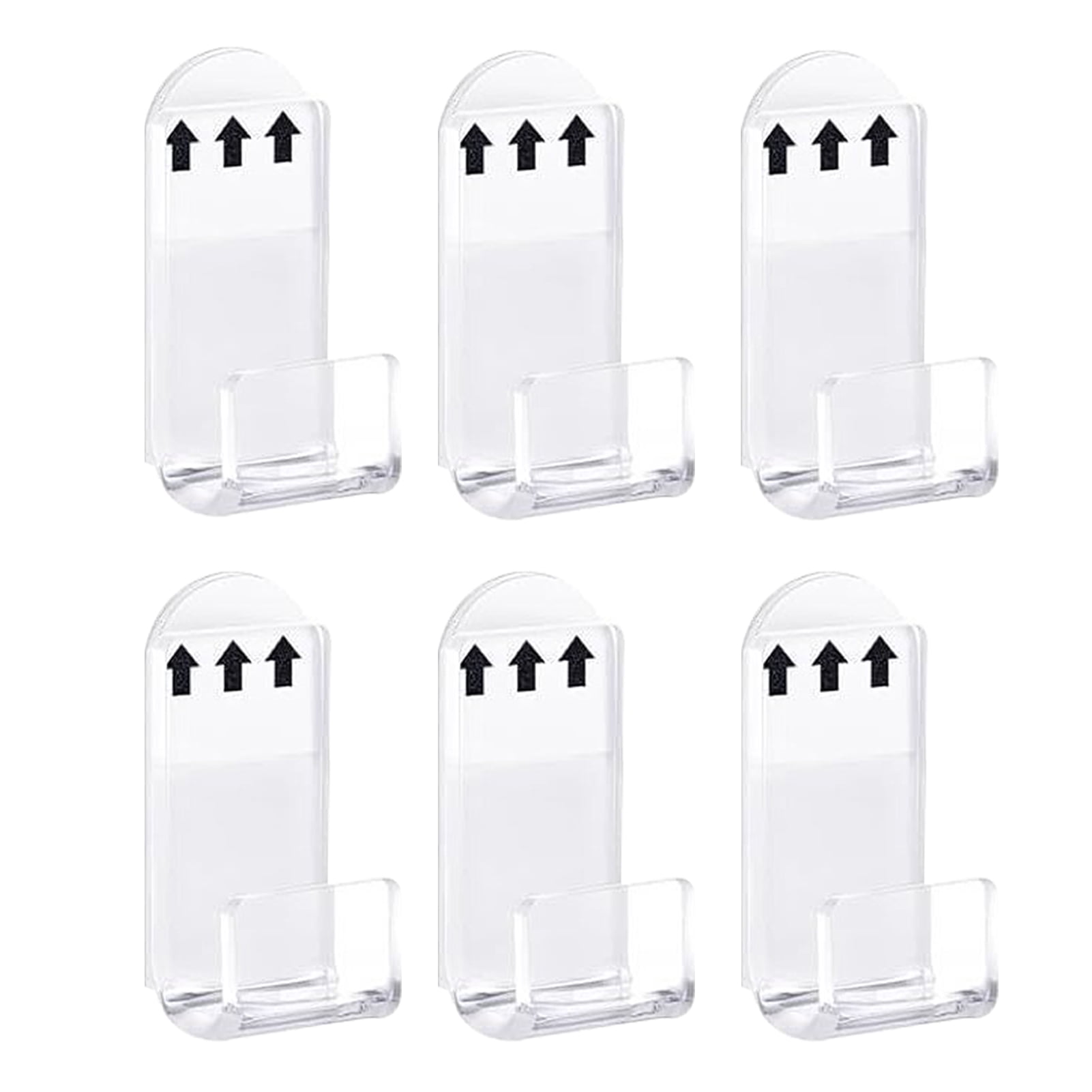 6/30Pcs Record Rack Wall Mount Acrylic Record Display Shelf Easy ...