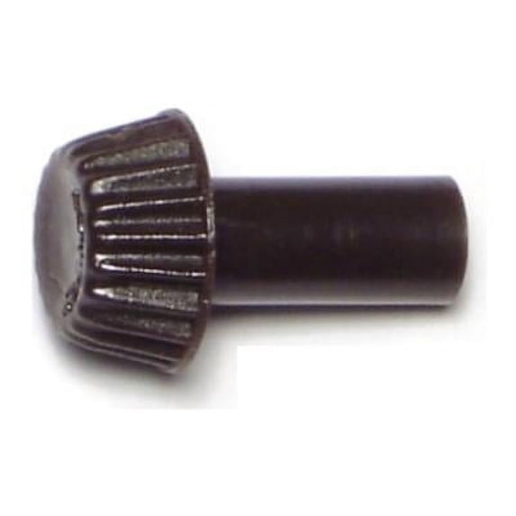 #6-32 Black Plastic Coarse Thread Lamp Turn Knobs (10 pcs.) - Walmart.com