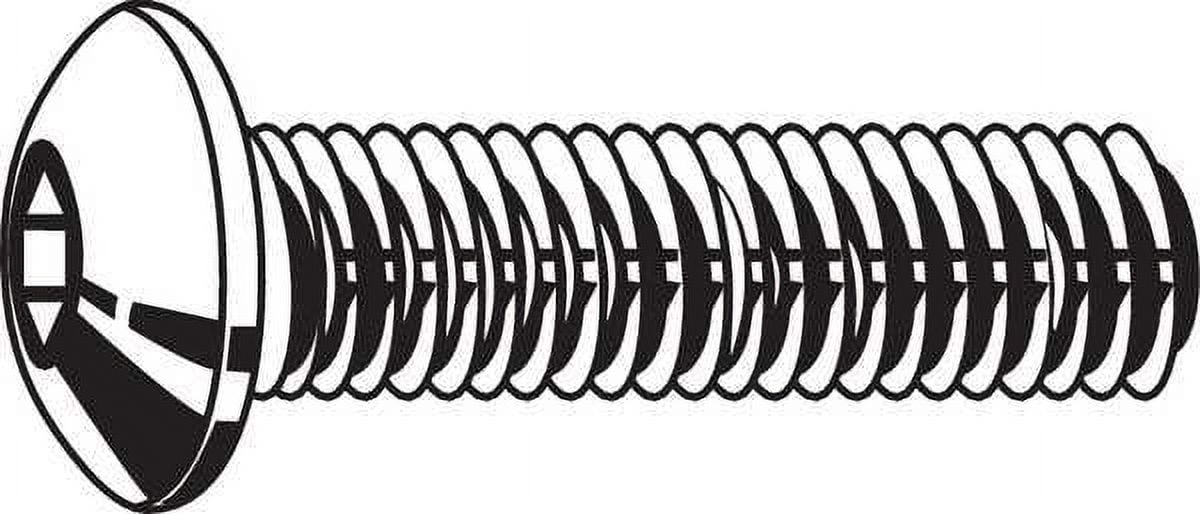 #6-32 Socket Head Cap Screw, Black Oxide Alloy Steel, 5/8 in Length ...
