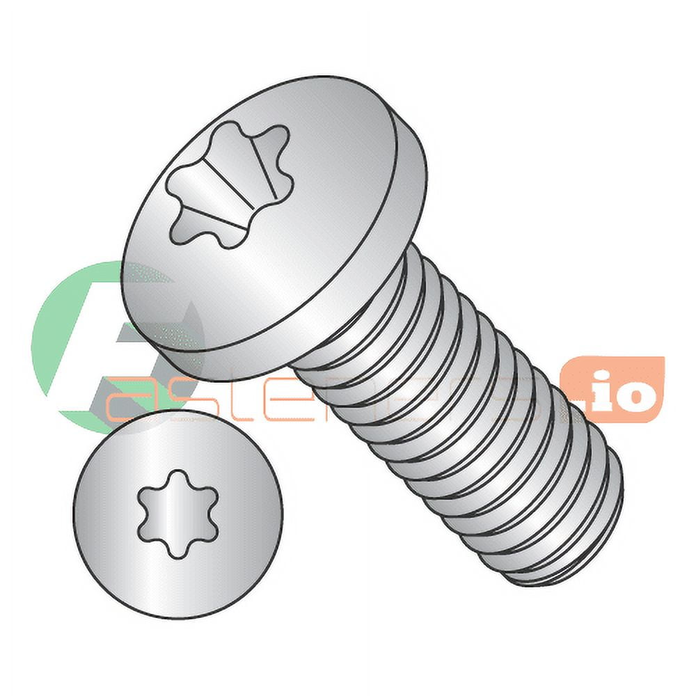 6-32 x 1 1/4" Machine Screws / Six-Lobe (Torx) / Pan Head / 18-8 ...