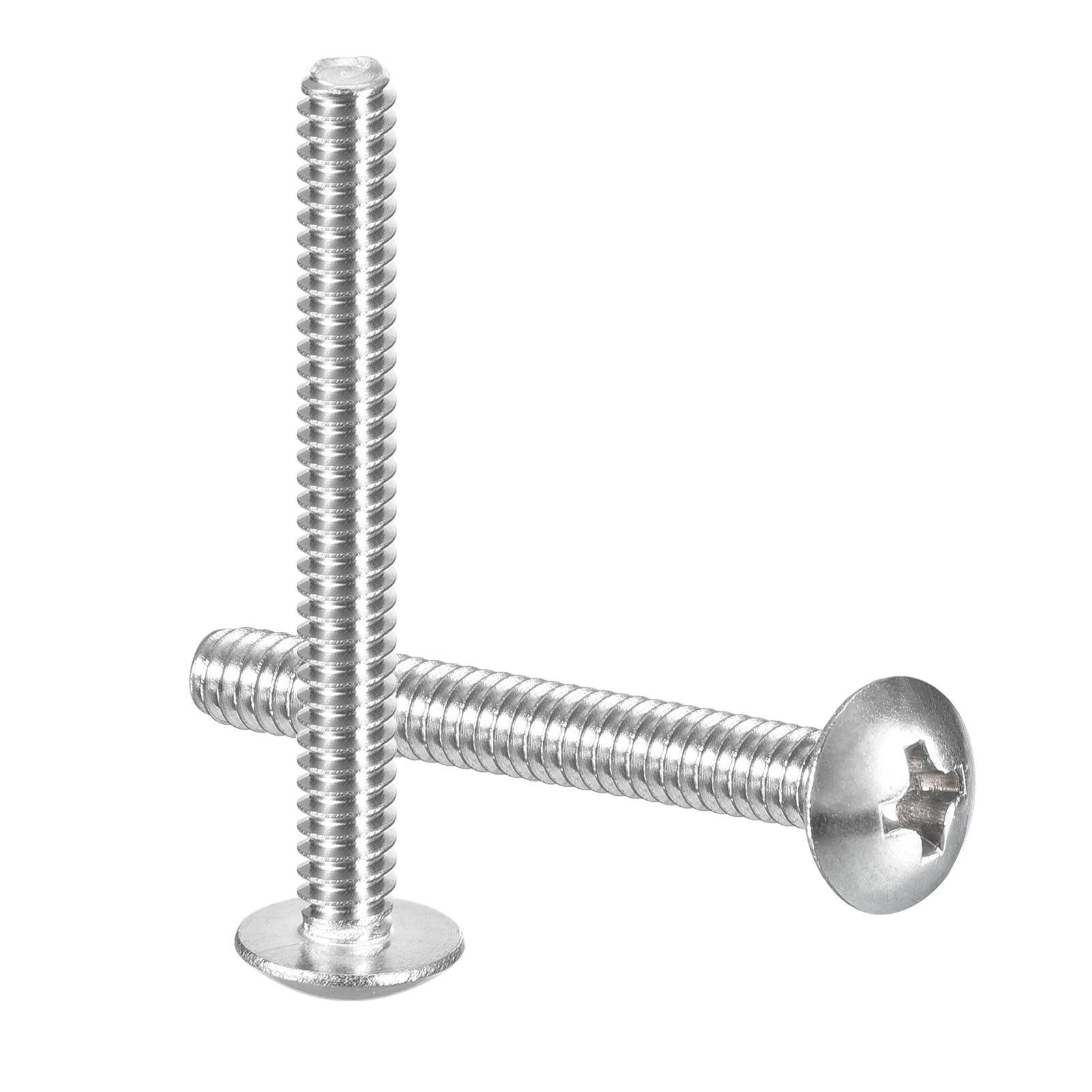 #6-32 x 1-1/4" Truss Head Phillips Machine Screws, Full Thread, 304 ...