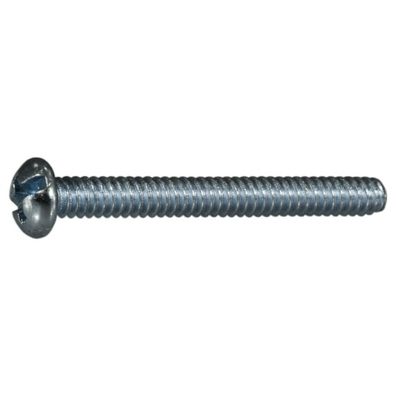 1/4"-20 x 1/2" Zinc Plated Steel Coarse Thread Combo Truss Head Machine ...