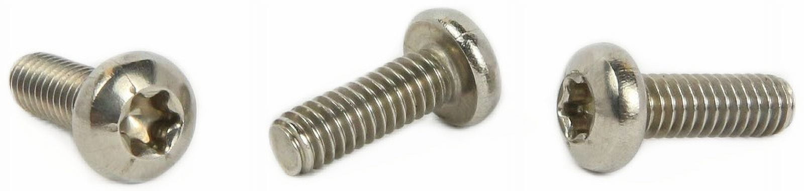 6-32 x 1 1/8" Machine Screws / Six-Lobe (TorxÂ®) / Pan Head / 18-8 Stainless Steel - 4000 Piece ...