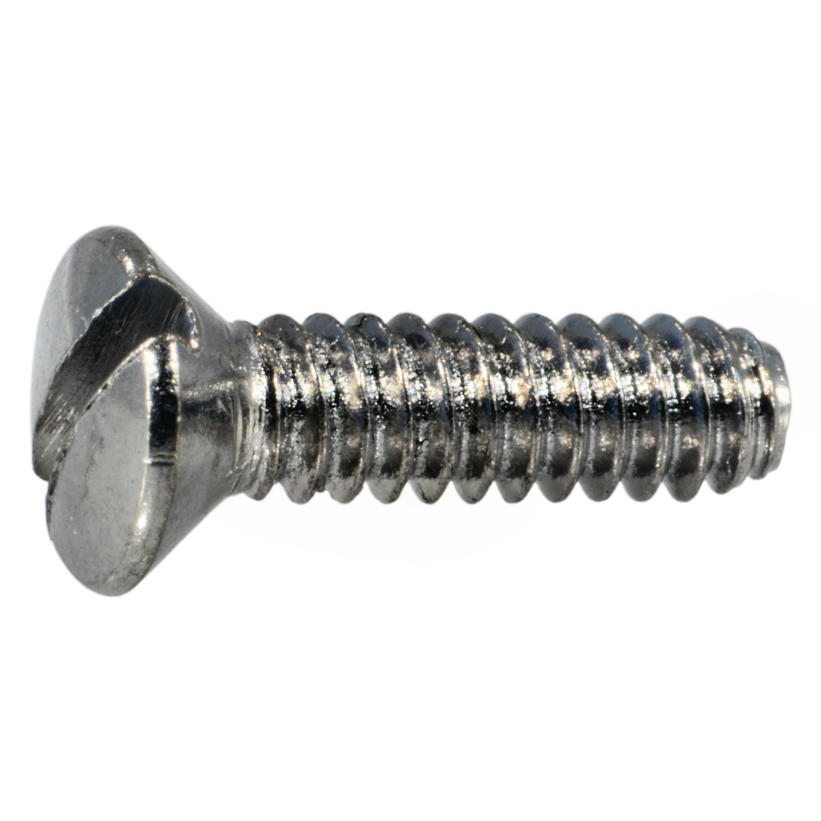 #6-32 x 1/2" Chrometint Slotted Oval Head Switch Plate Screws (60 pcs ...