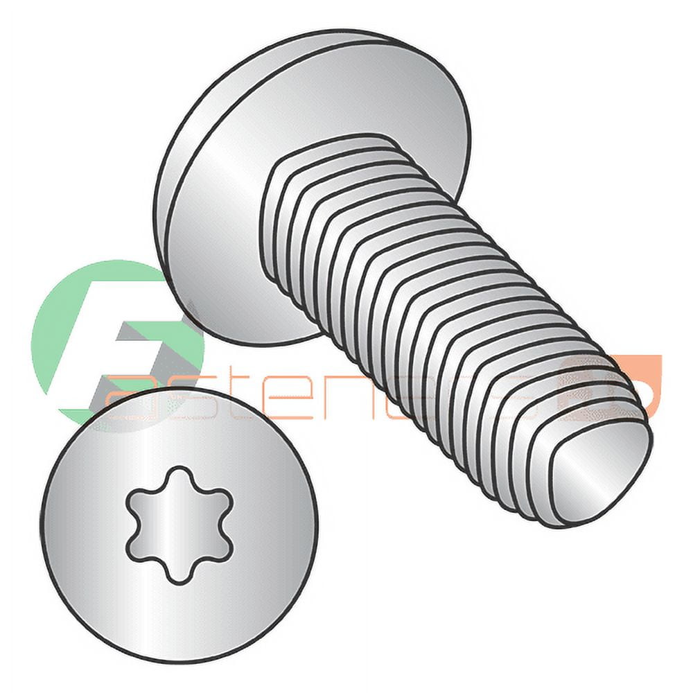 6-32 x 5/16" Full Trilobe Thread Forming Screws / Six-Lobe (Torx) / Pan ...