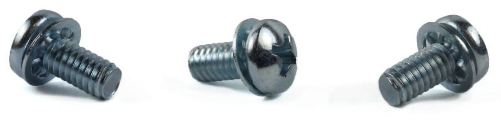 6-32 x 5/16" SEMS Screws / Internal Tooth Washer / Phillips / Pan Head ...