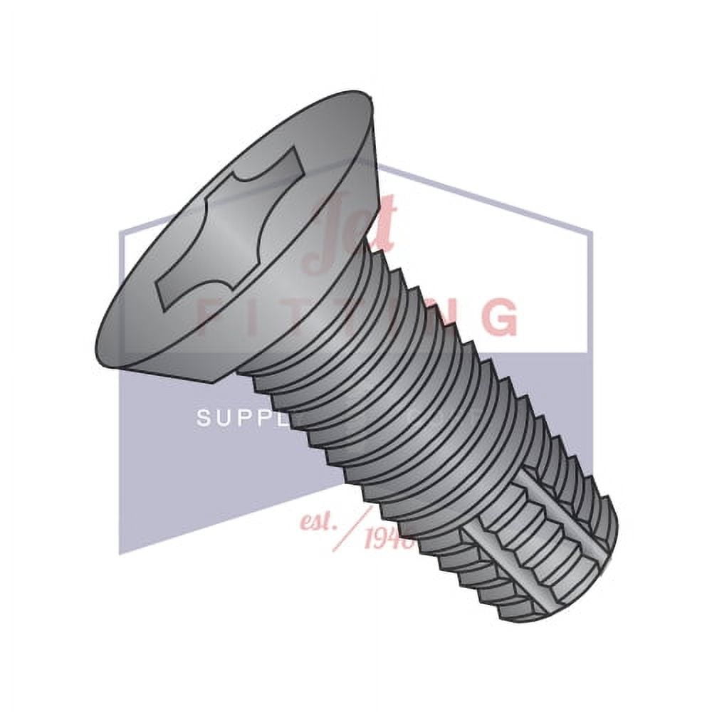 6-32 x 5/16" Type F Thread Cutting Screws | Phillips | Flat Undercut ...