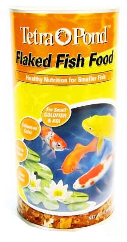 6 34 OZ Flaked Fish Food Comes in a 1 Liter Canister, Each - Walmart.com