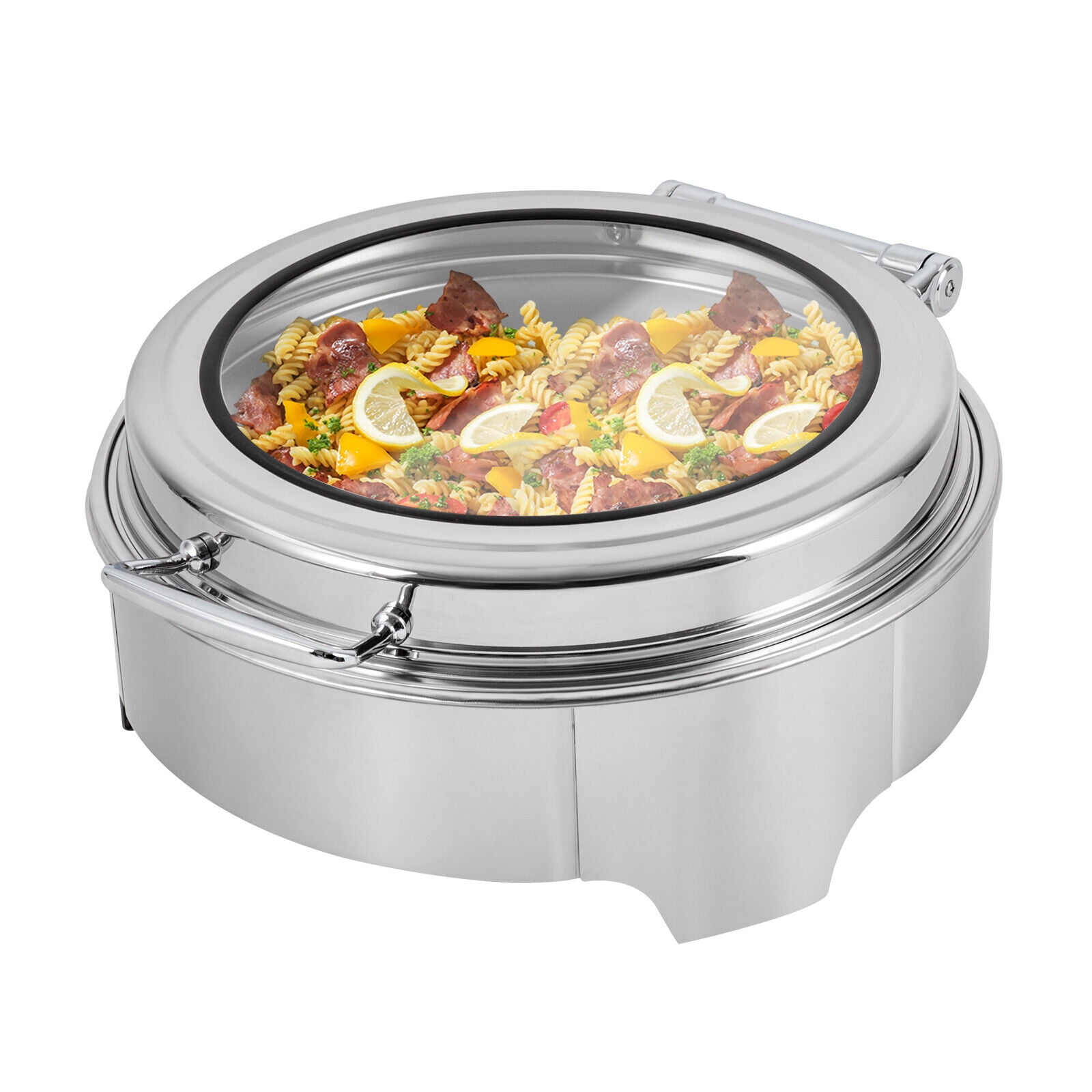 6.34QT Electric Chafing Dish Buffet Set Warmers with Glass Lid 9 ...