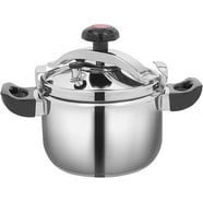 ZILODE 18/8 Stainless Steel Pressure Cooker, 10 Quart Cook Pot, 15 PSI ...