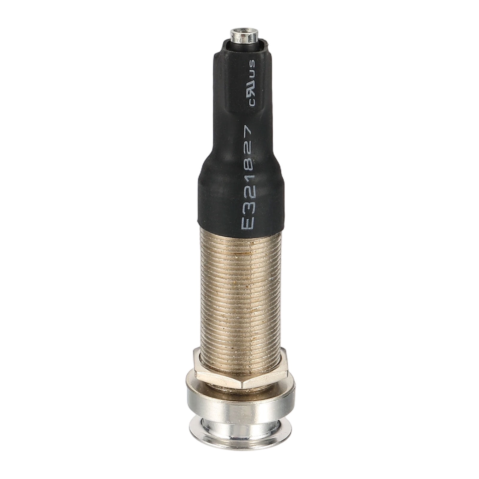 (6.35mm)1/4" Guitar Jack Cylinder Metal Threaded Stereo Input/Output ...