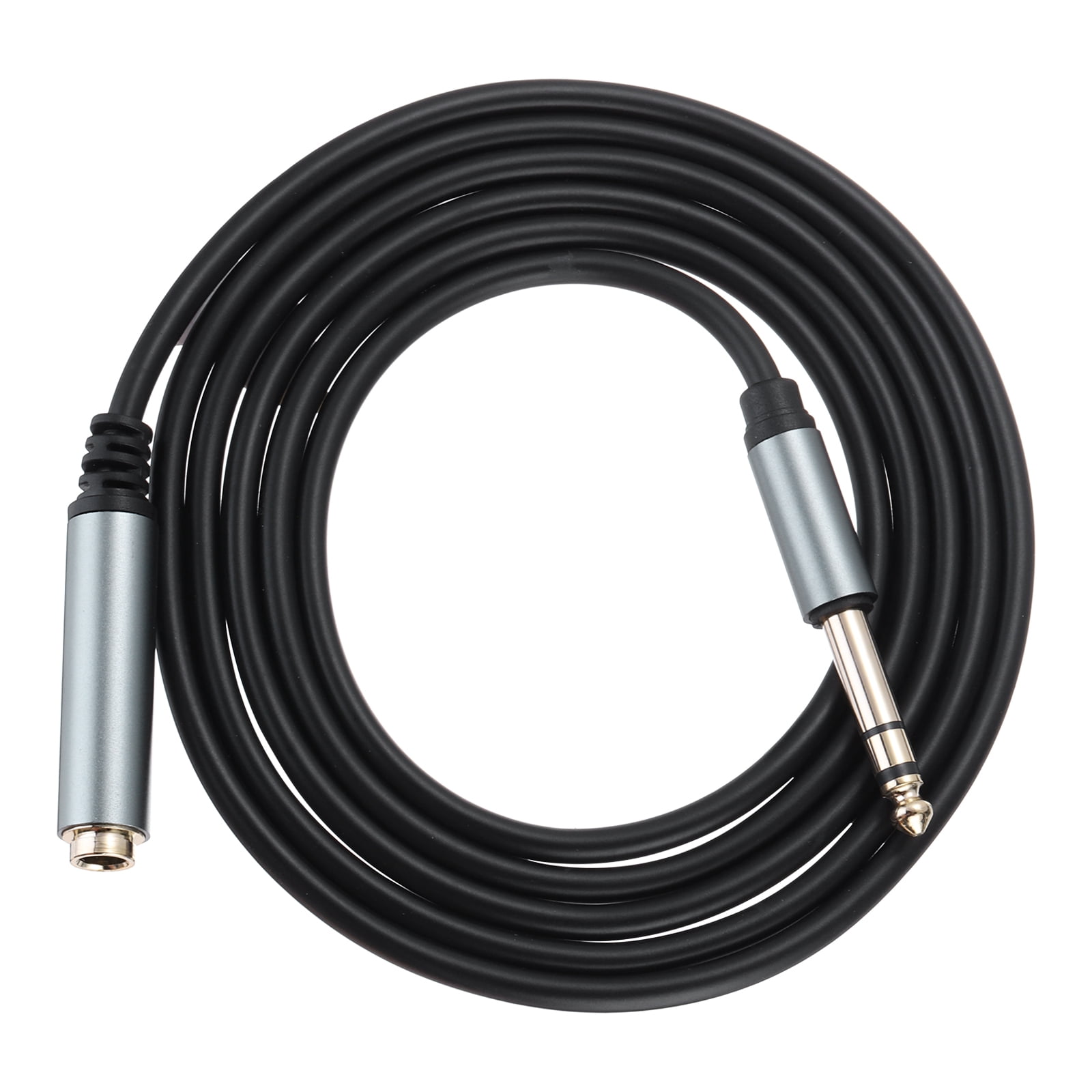 6.35mm 1/4" TRS Male to Female 6 Feet Stereo HiFi Cord Audio Aux Jack ...