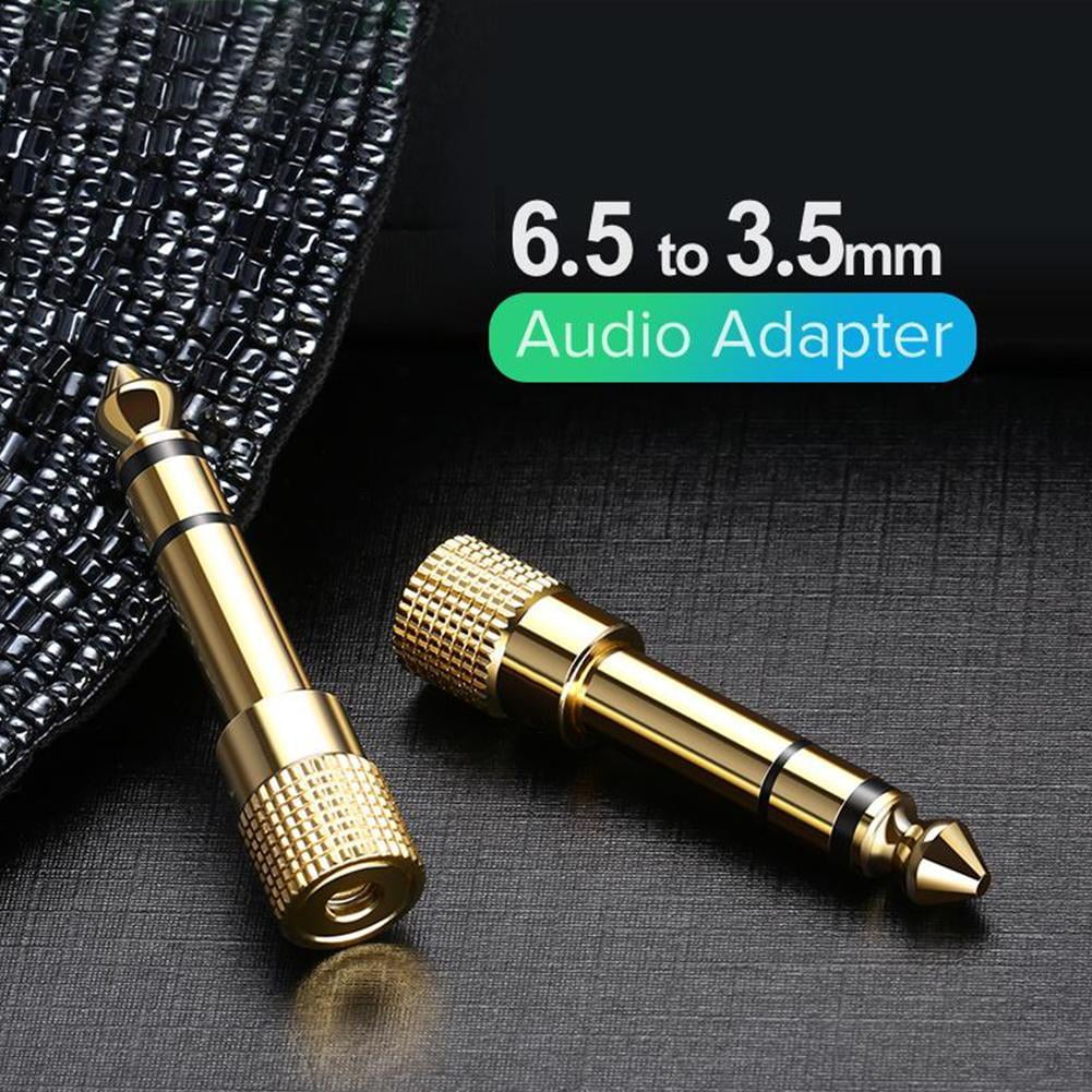 6.35mm (1/4 inch) ) to 3.5mm (1/8 inch ) Stereo Audio Headphones ...