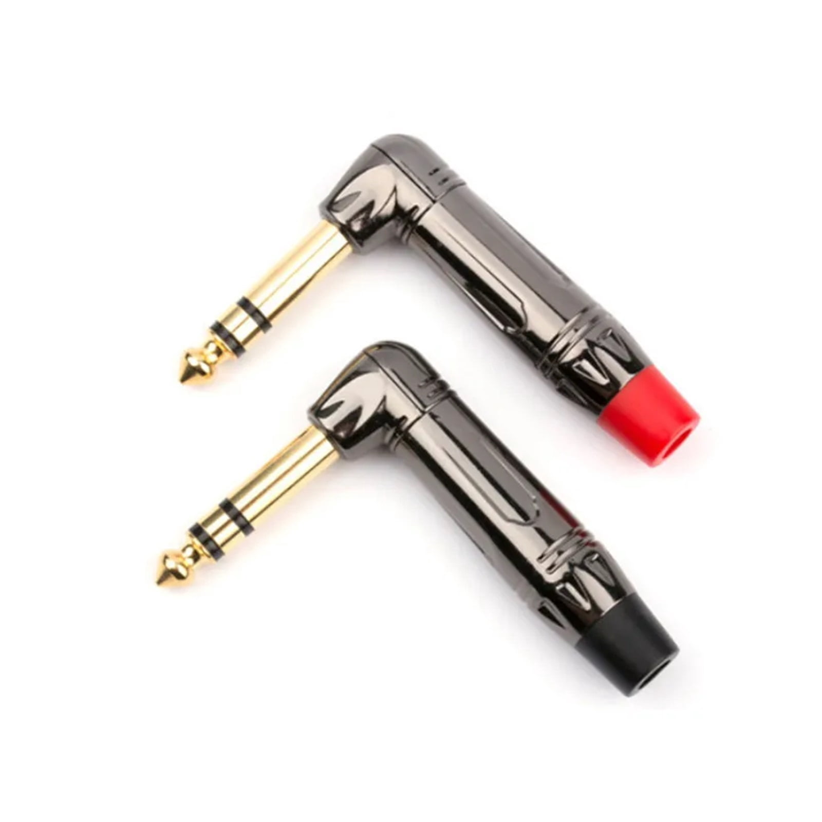 6.35mm 90 Degree Right Angle Male Plug Mono/Stereo 6.3mm Guitar Wire ...