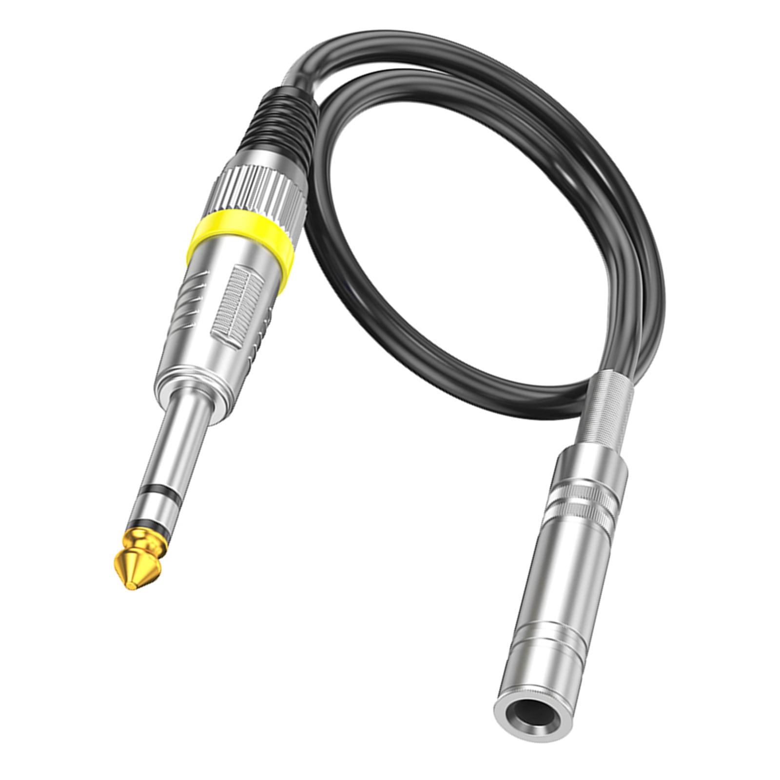 6.35mm Auditory Cable Male To Female Gold Contacts Double Shielding ...