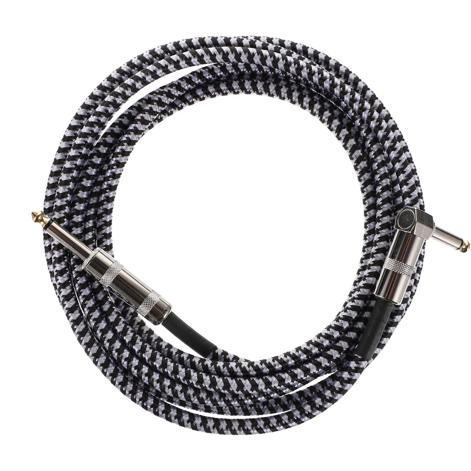 6.35mm Electric Folk Guitar Cable Professional Instrument Braided Audio ...