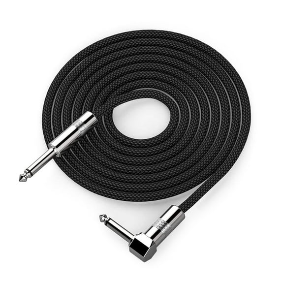 6.35mm Guitar Cable Instrument Wire with Heat Shrink Protections ...