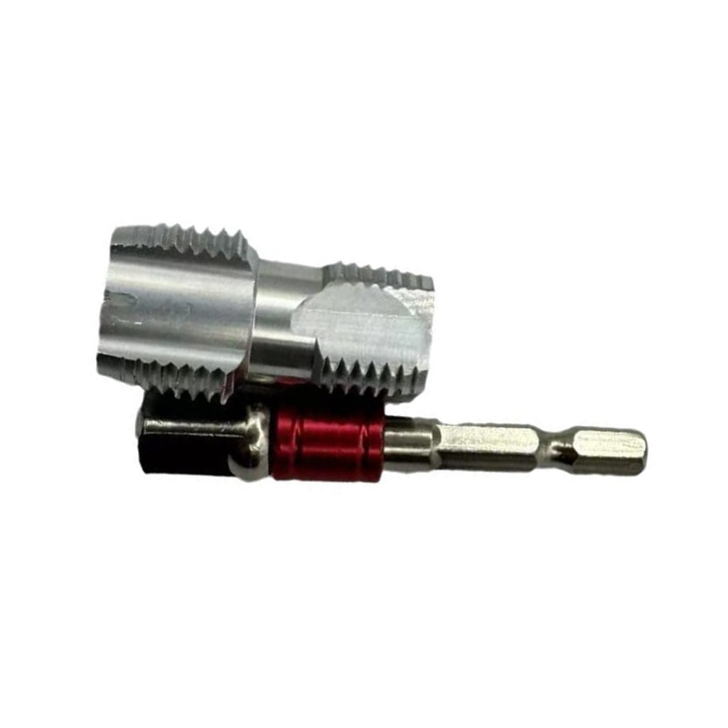 6.35mm Hexagonal Shank Hole Opener Electric Drill Adapter Water Pipe ...