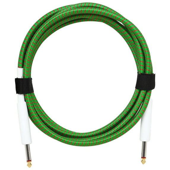 6.35mm Male to Male Braided Shielded Guitar Cable for Electric Guitars ...