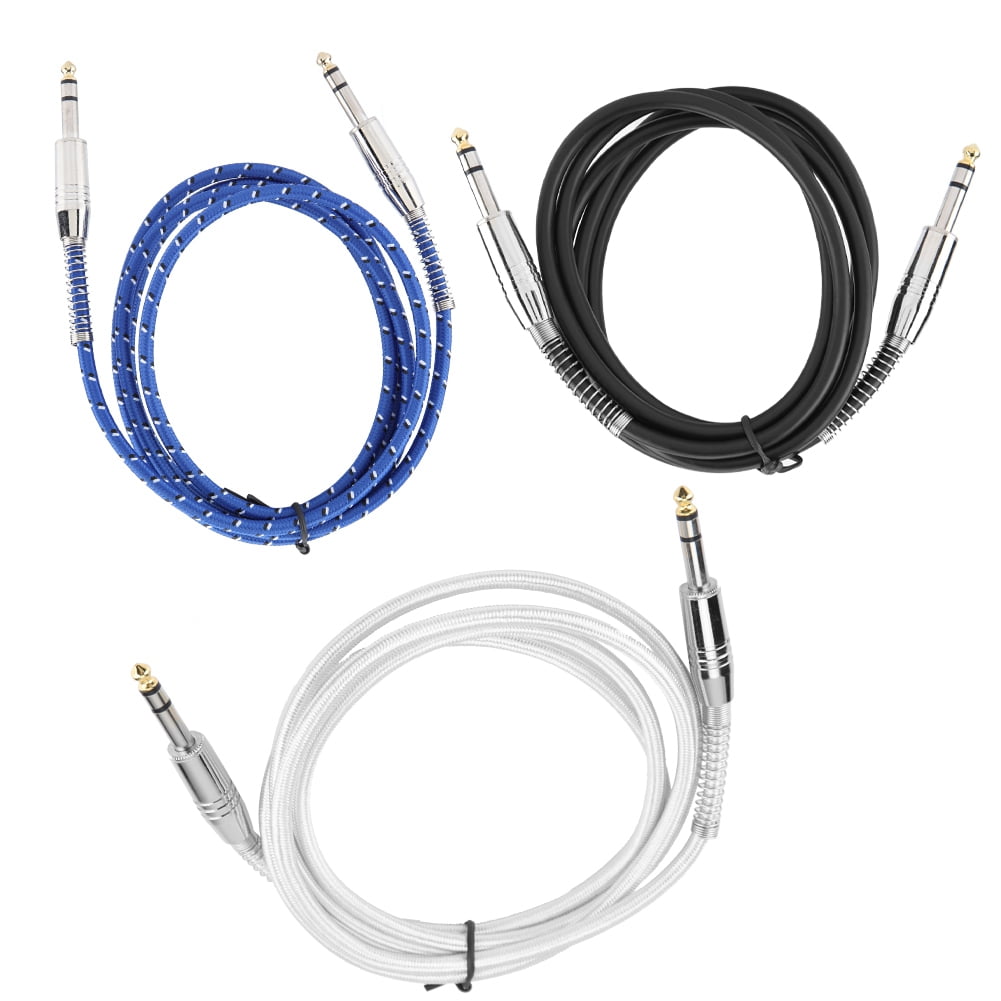 6.35mm Male to Male Shielded Audio Cable, 1.8m Length, Car and Guitar ...