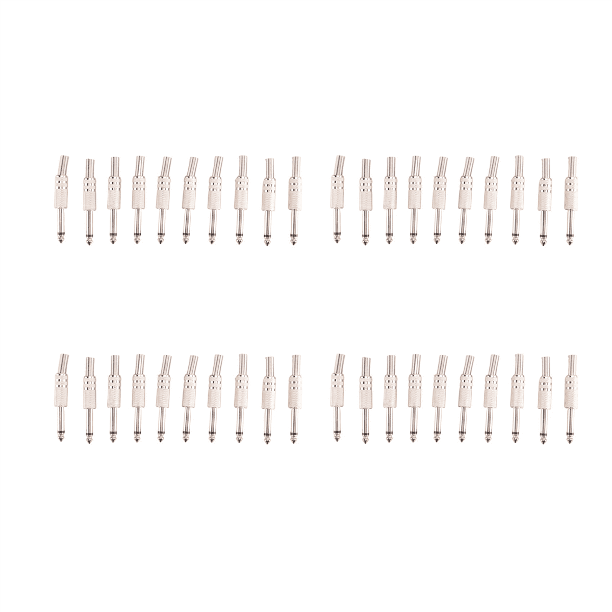 6.35mm Mono Amplifier Plug 1/4Inch Male Mono Monaural Jack Audio Cable ...