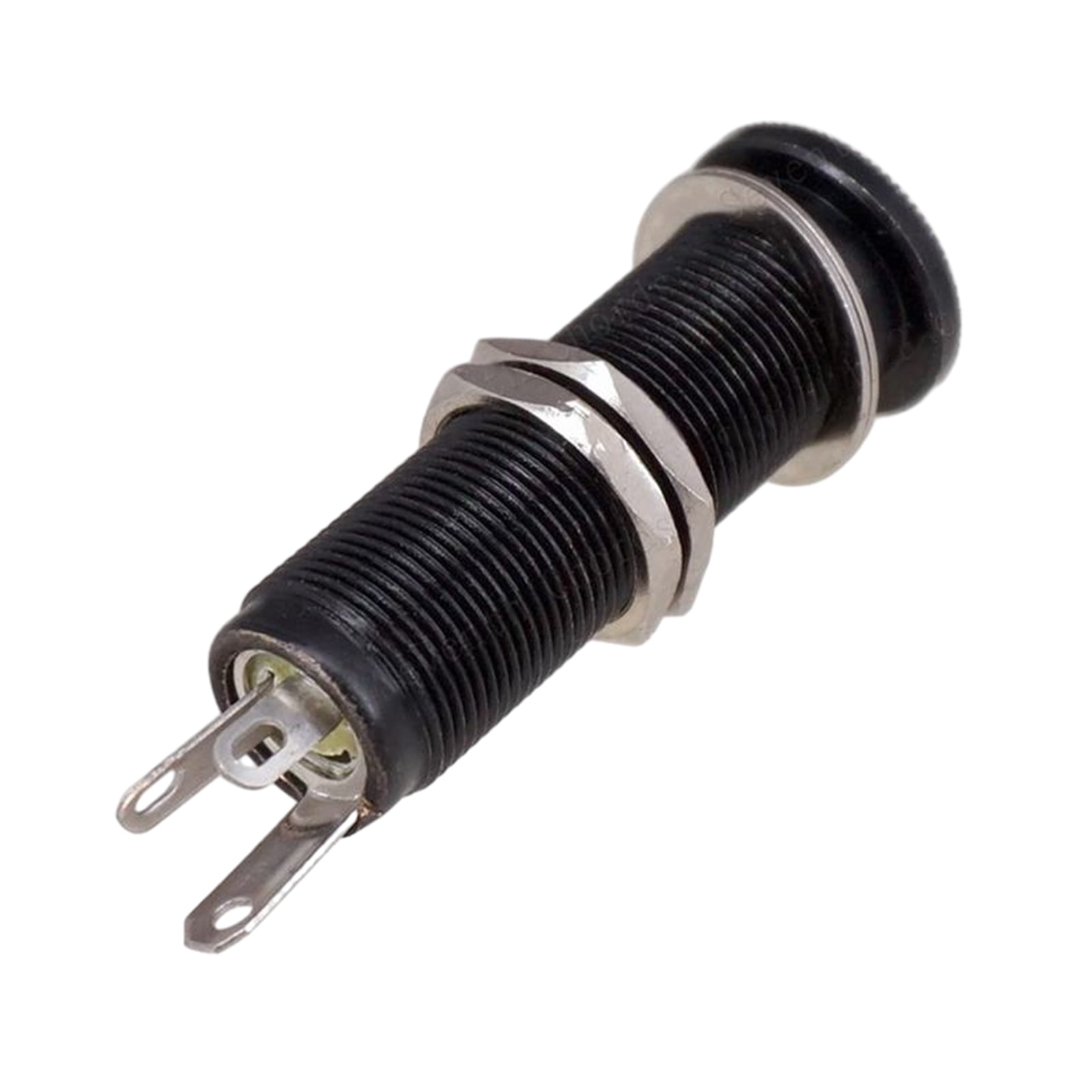 6.35mm Stereo Barrels Jacks Socket with 4Pin Guitar Bass 1/4" Barrels ...