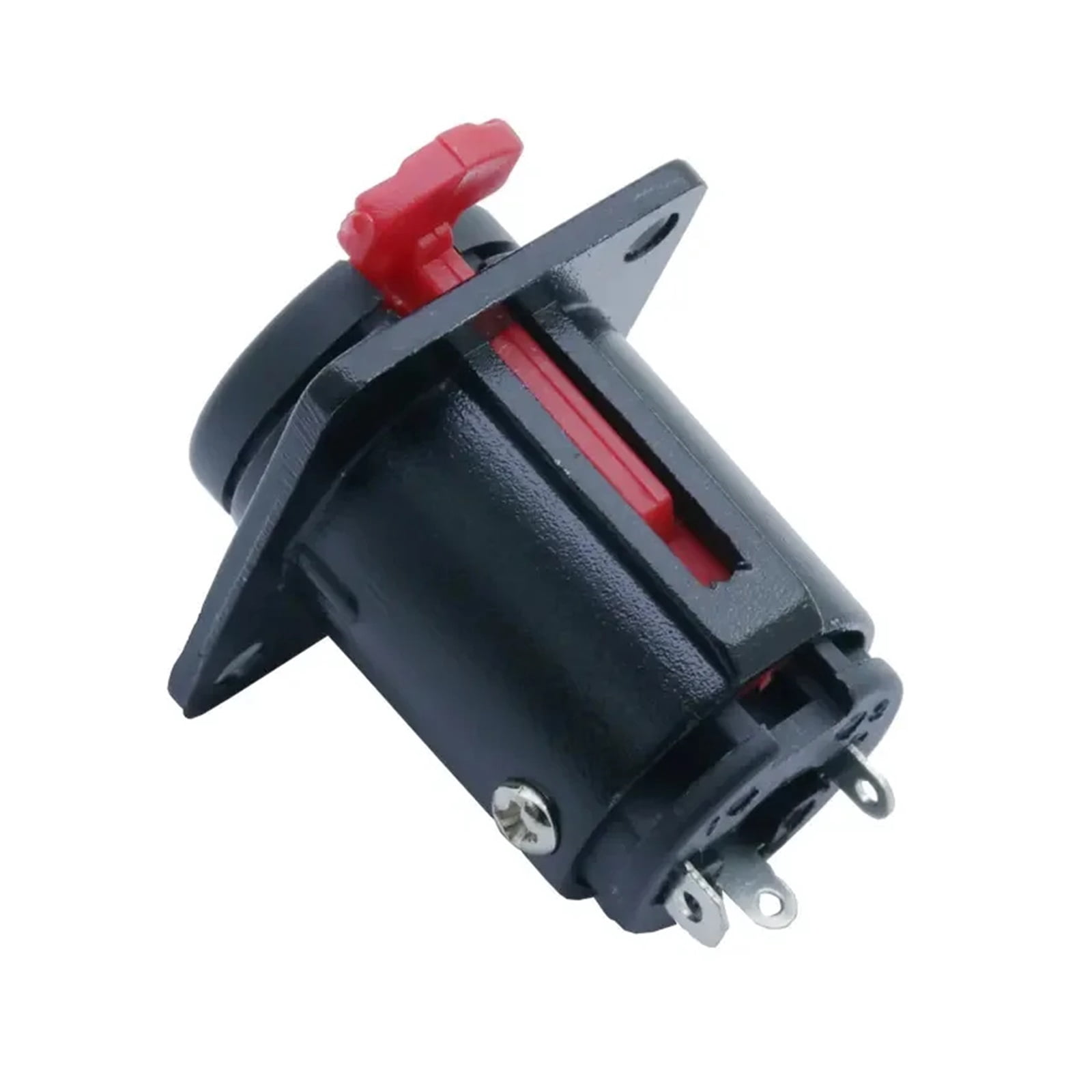 6.35mm Stereo Female Jack Panel Mount TRS 1/4 inch Female Socket ...