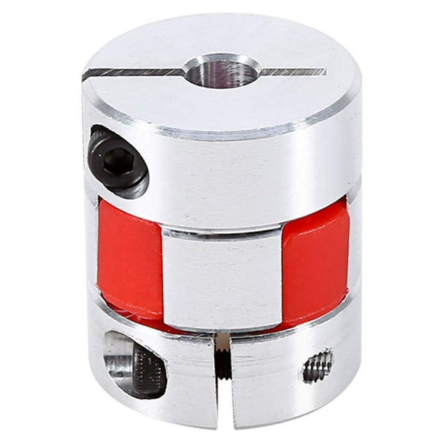 6.35mm x 10mm Flexible Plum Shaft Coupling CNC Stepper Motor Encoder ...