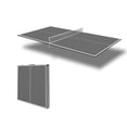 6*3FT Grey Mid-Size Ping Pong Conversion Top Foldable & Portable Table ...
