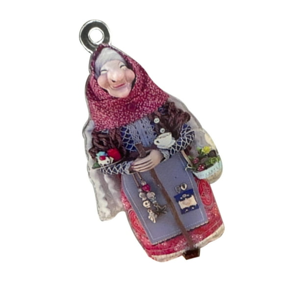 6.3inches Height Handmade Kitchen Witch Doll,Enchanting Good Luck Charm ...
