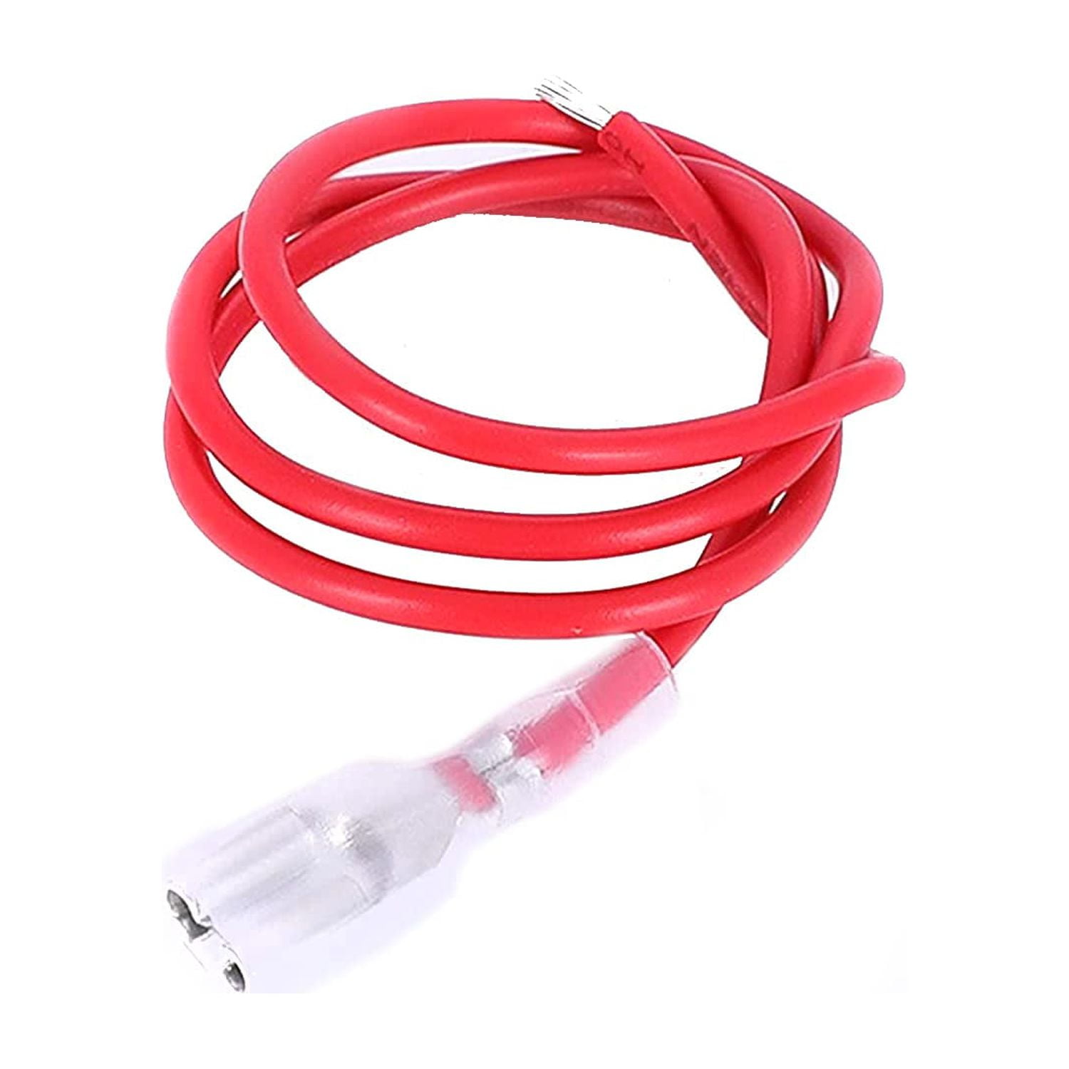 6.3mm Female Quick Connectors Wire Crimp Terminal with Insulating ...