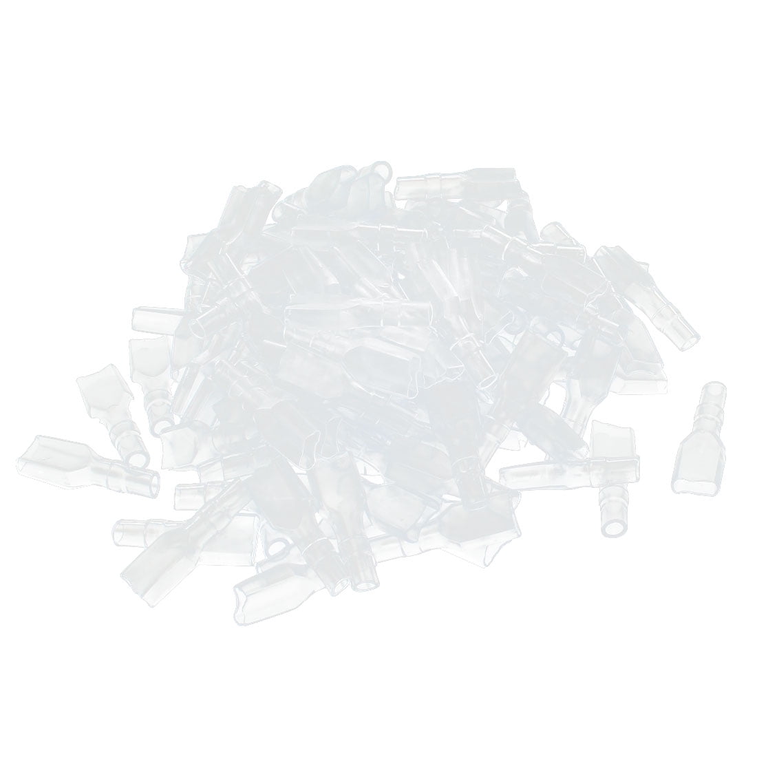 6.3mm Female Spade Wire Terminal Connector Insulated Cap Sleeve Cover ...