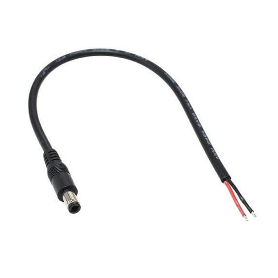 6.3mmx3.0mm Male Plug to Bare Wire Open End 6.3mm Plug Connector ...