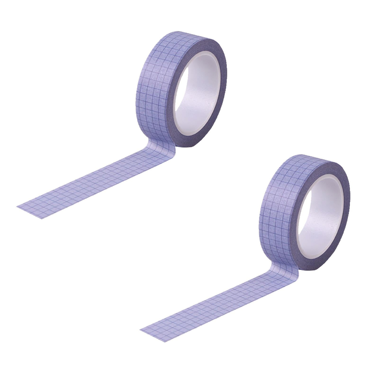 6/4/2/1roll Grid Washi Tape Set Plaid Decorative Tapes 15 Mm Wide Basic ...