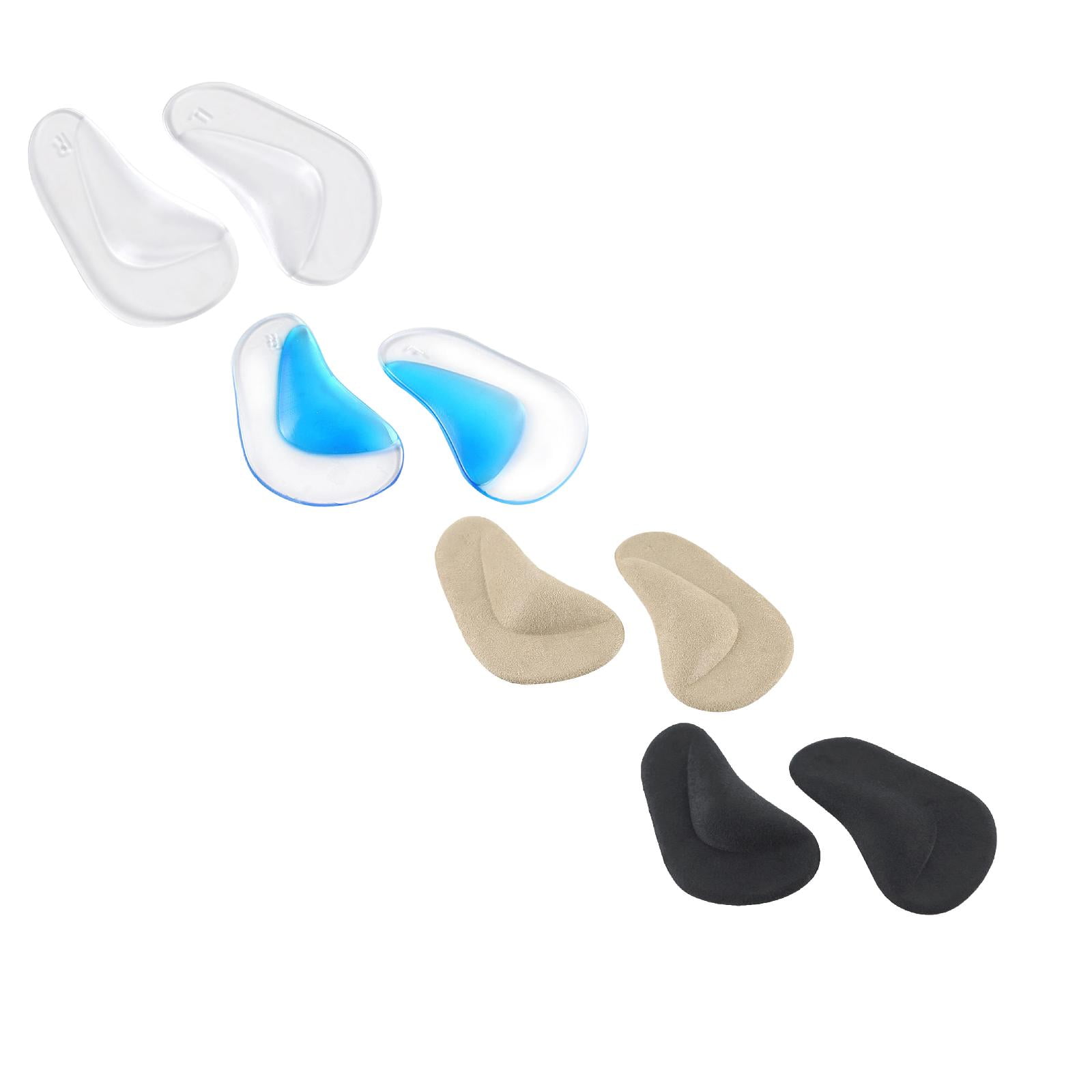 6/4/3/2/1 Pairs Arch Support Shoe Inserts For Flat Feet Reusable Gel ...