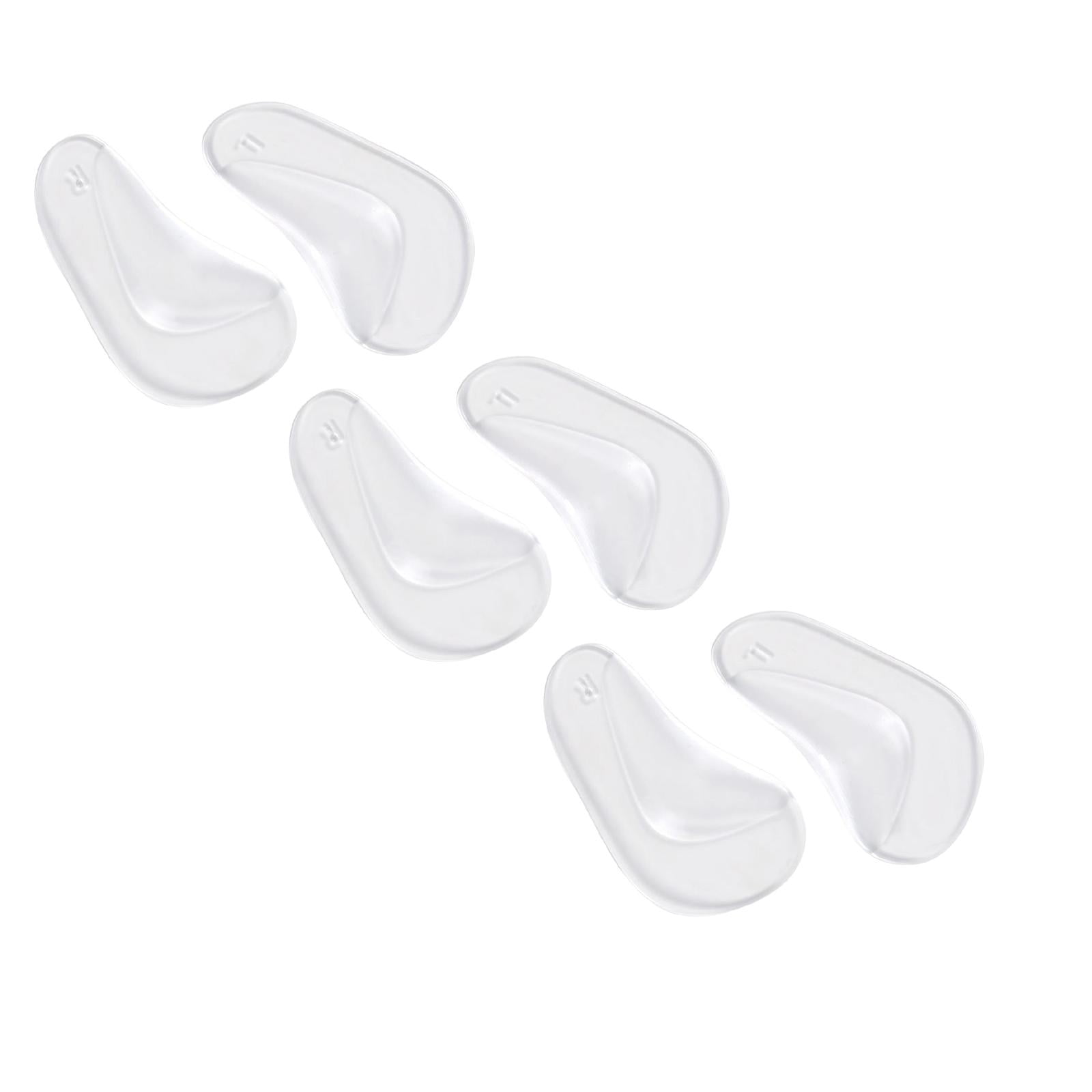 6/4/3/2/1 Pairs Arch Support Shoe Inserts For Flat Feet Reusable Gel ...
