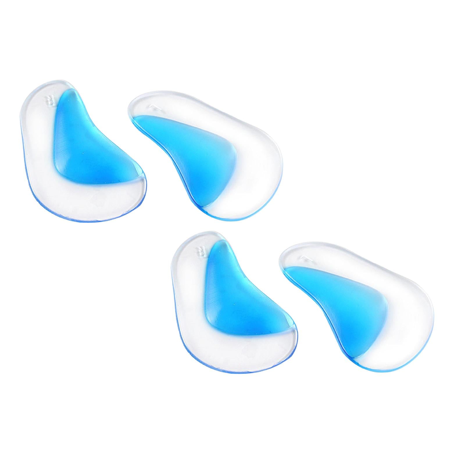 6/4/3/2/1 Pairs Arch Support Shoe Inserts For Flat Feet Reusable Gel ...