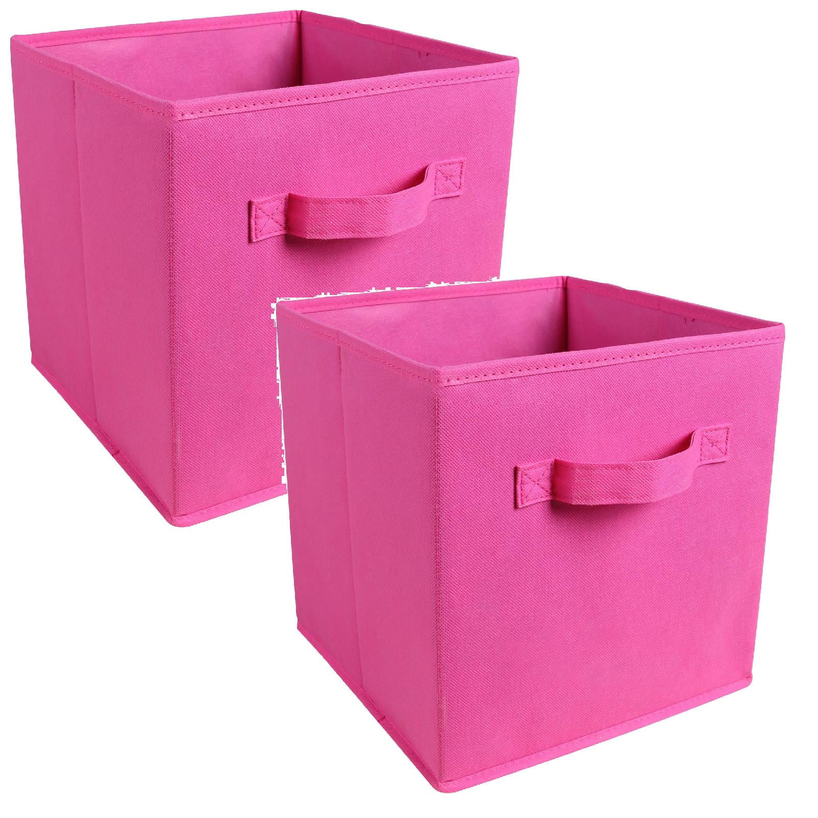 6/4/3/2/1pcs Collapsible Storage Cubes 11 Inch Heavy Duty Fabric ...