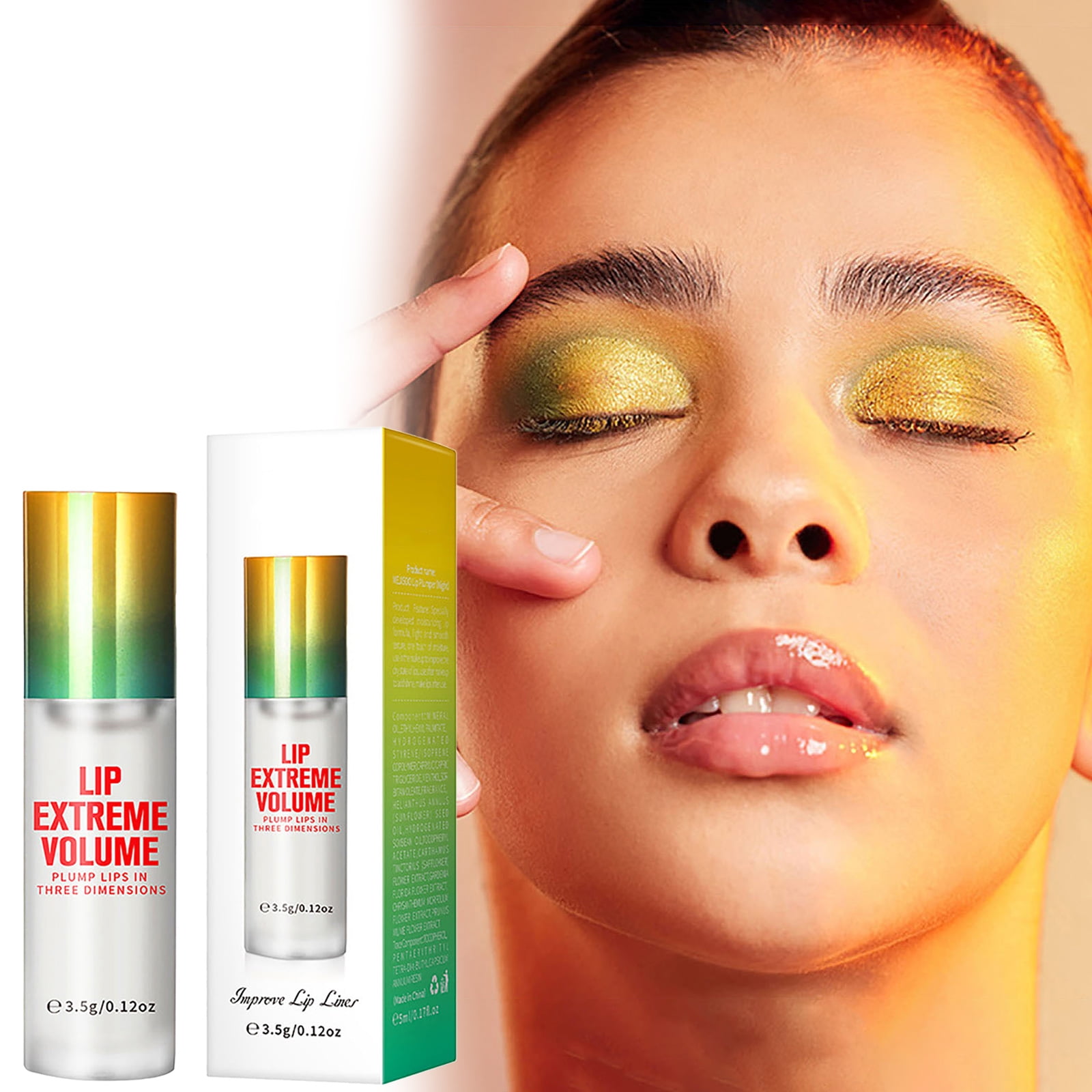 6/4/3/2/1pcs Plumper Lip Gloss, Clear Lip Plumper Gloss, Lip Enhancer Plumper, Lip Moisturizer ...