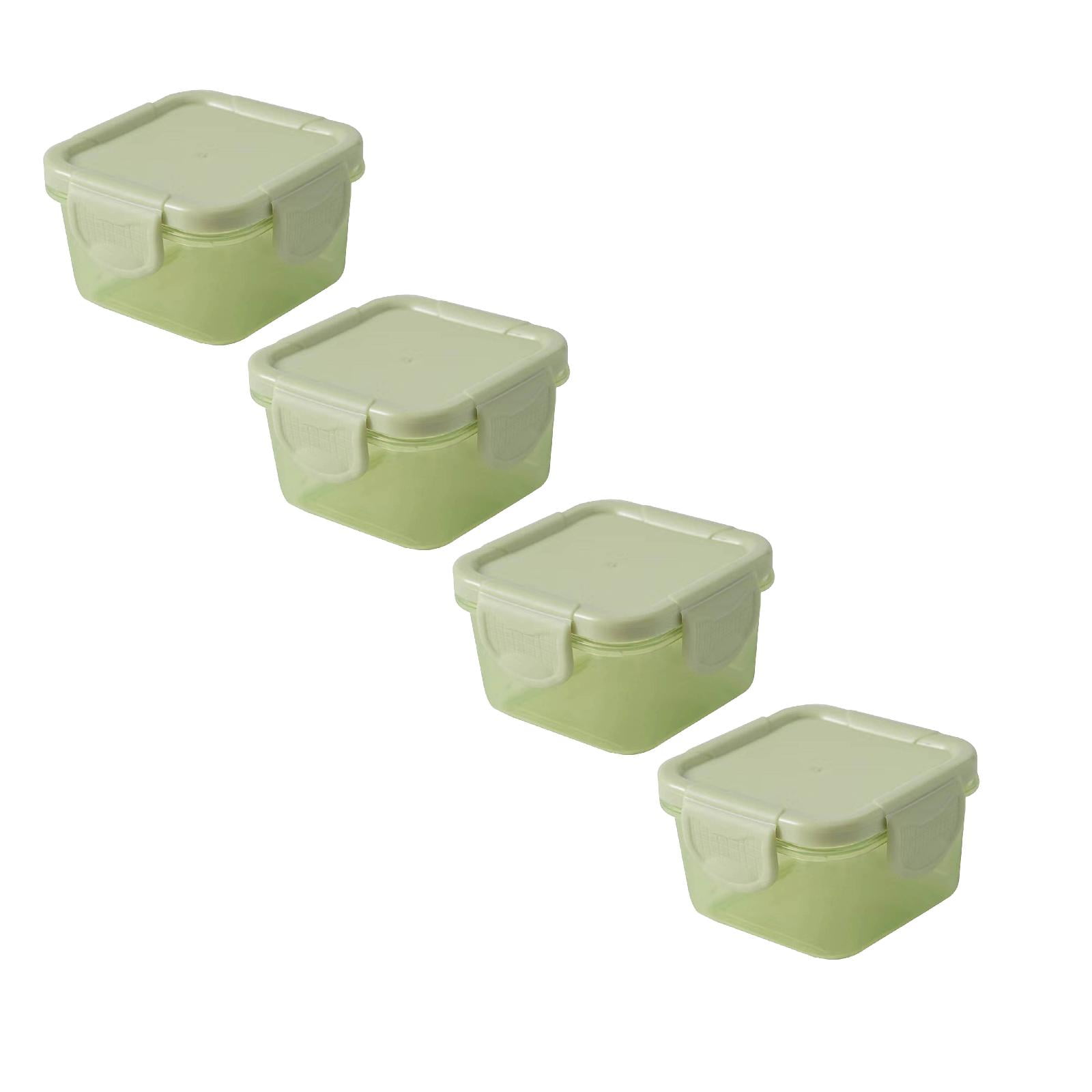 6/4/3/2/1pcs Small Food Storage Containers Salad Dressing Container ...