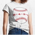 6+4+3=2 Double Play Baseball Classic T-shirt - Walmart.com