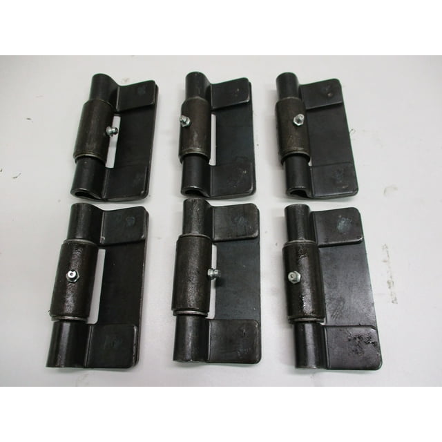 (6) 4.5" Steel Butterfly Weld On Hinges / Cargo Utility Trailer Ramp ...